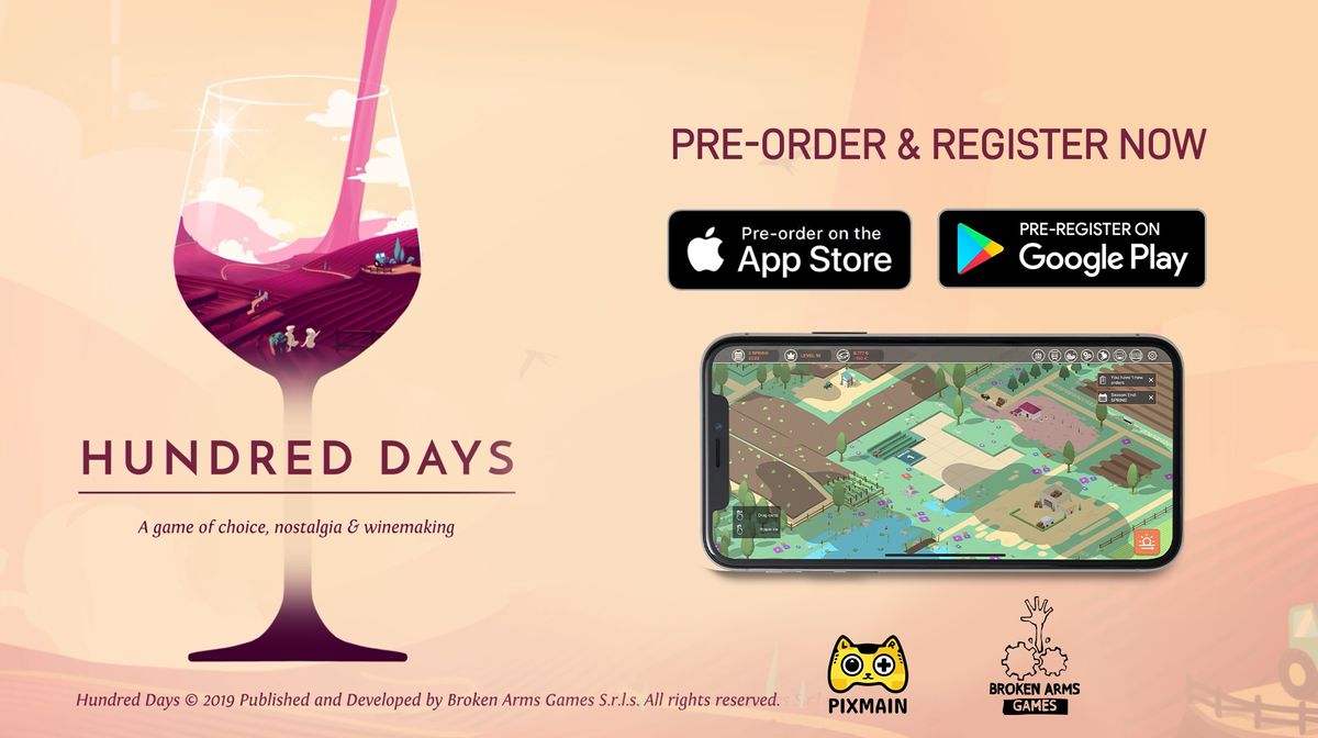 Hundred Days is coming to mobile, pre-orders and pre-registration now open