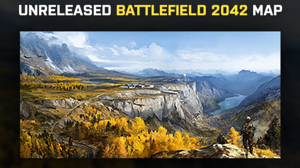 Here is the first leaked image of Battlefield 2024's map Exposure