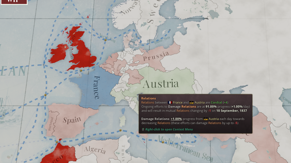 Victoria 3 - Requirements for Unification Revealed