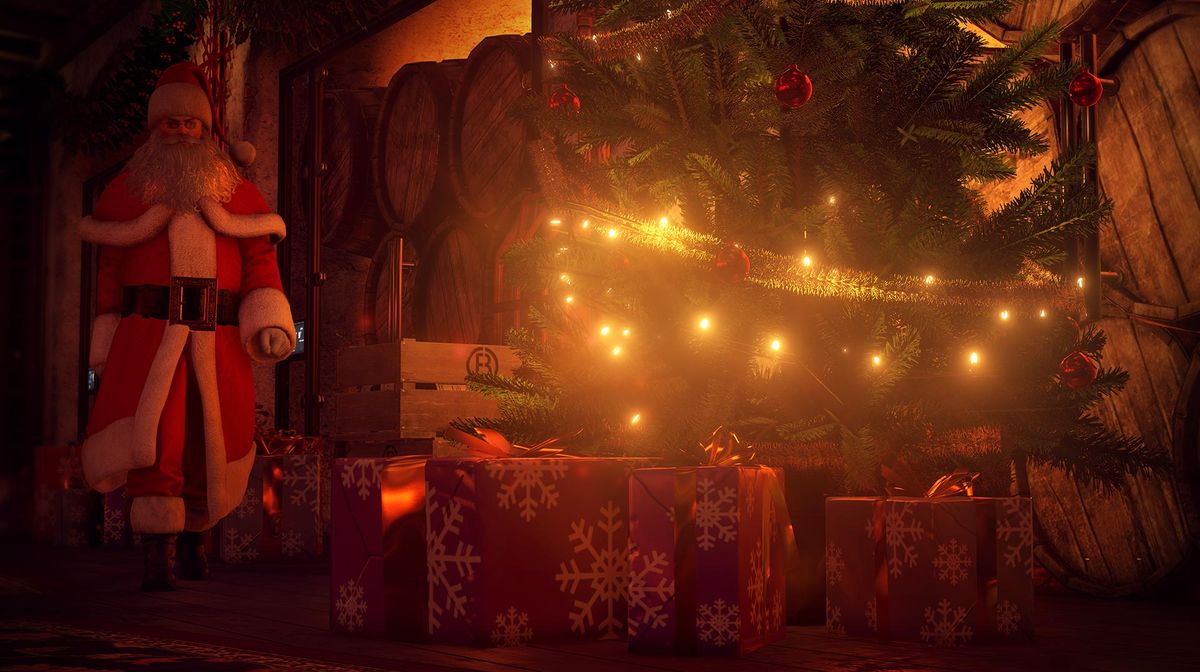 Hitman 3 Winter roadmap includes new contracts and iconic Santa suit