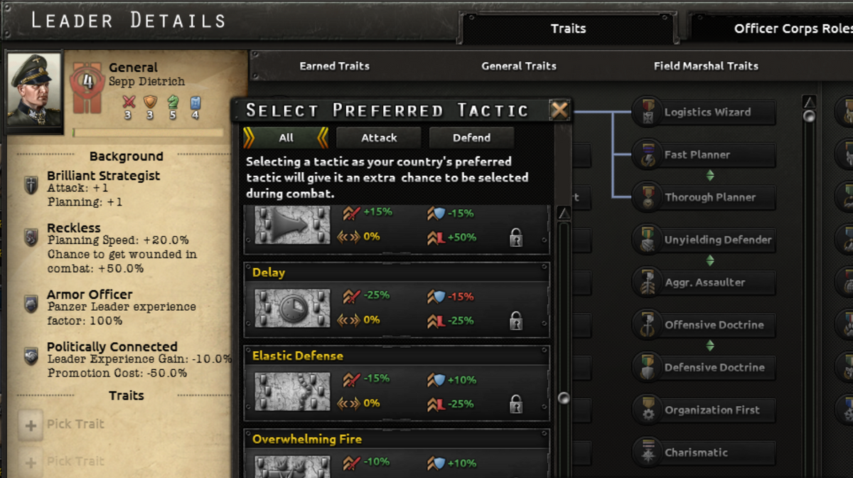 Preferred Tactics and Strategic Redeployments are now part of HOI IV