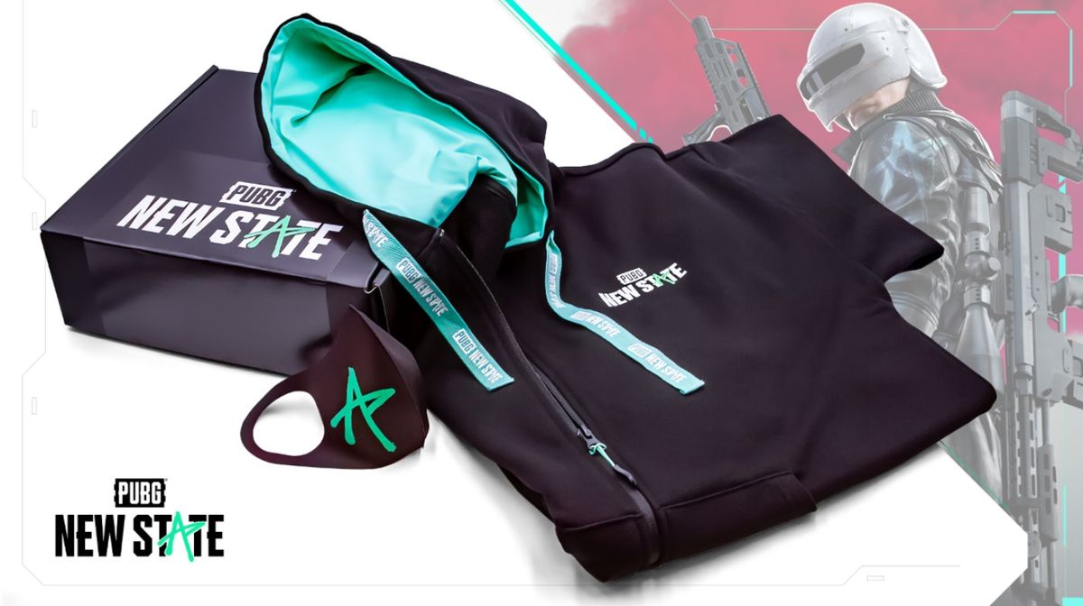 We're giving away cool PUBG: New State merch