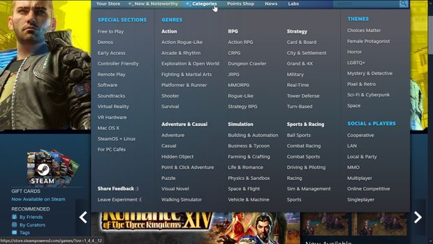 Steam Labs rolls out new experimental ways to browse Steam