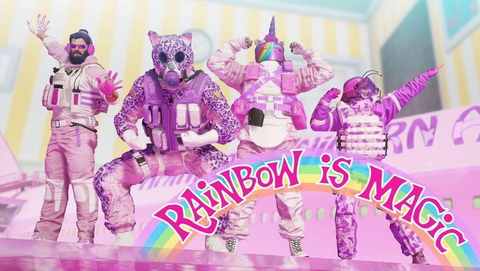 Rainbow is Magic event arrives to R6 Siege