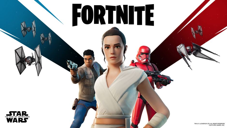 Fortnite's Star Wars: The Rise of Skywalker features glider gifts