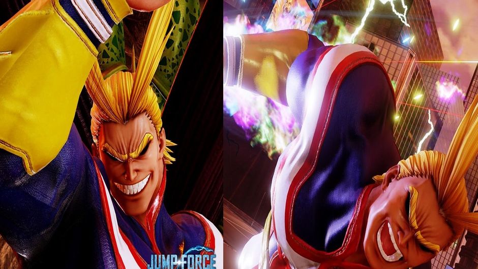 All Might officially announced as second DLC fighter for Jump Force