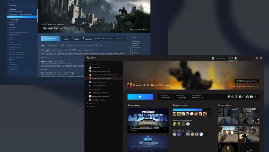 Steam's about page hints at redesign, users go nuts