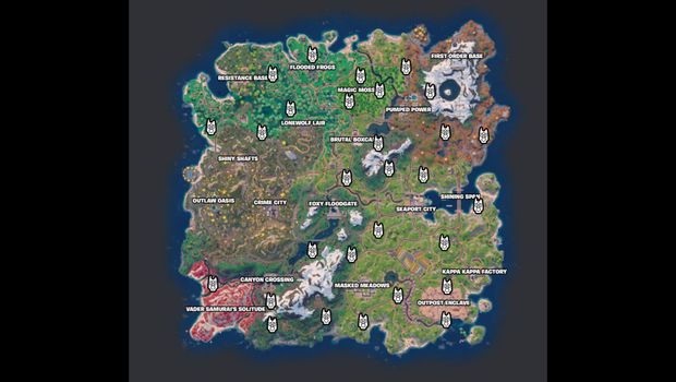 Fortnite All Sprite Shrine Locations In Chapter 6 Season 3