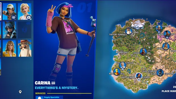 All Fortnite Chapter 7 Season 1 NPC character locations and services