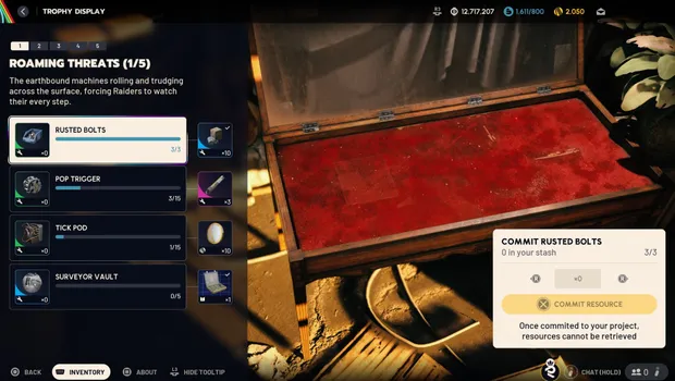 ARC Raiders: All Items and Rewards in the New Trophy Display Project