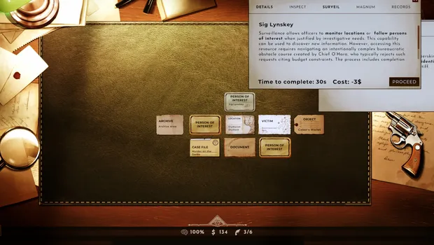 Obsidian Moon Demo Preview – A Noir-Inspired Detective Board game