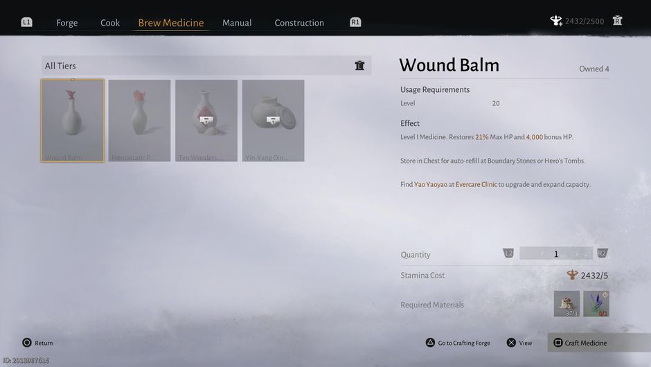 Where Winds Meet: Healing Explained (Healing Items, Upgrading Health ...