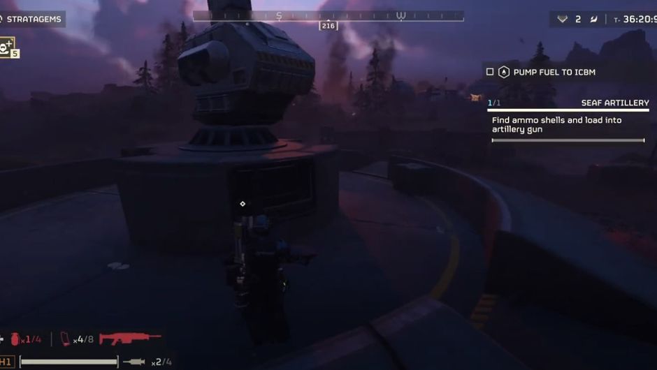 Helldivers 2 - How to Use the SEAF Artillery