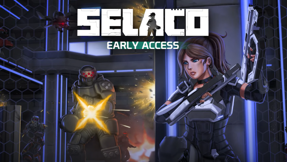 Retro shooter Selaco early access is now available with 30 maps to play on
