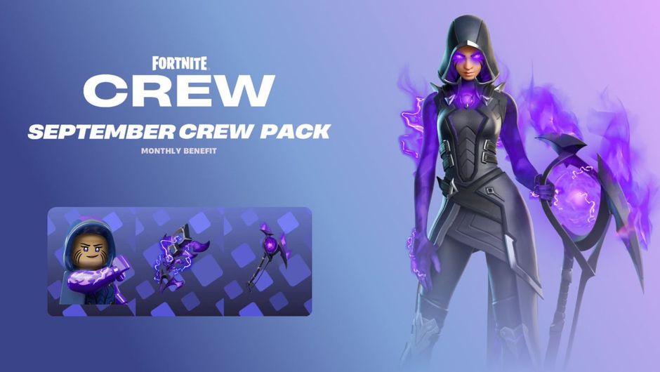 Fortnite: All Crew Rewards for September 2025