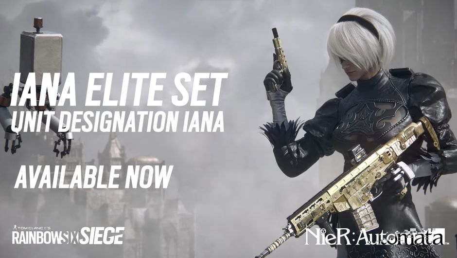 Rainbow Six Siege Iana YoRHa NieR Automata Elite Skin Reveal
