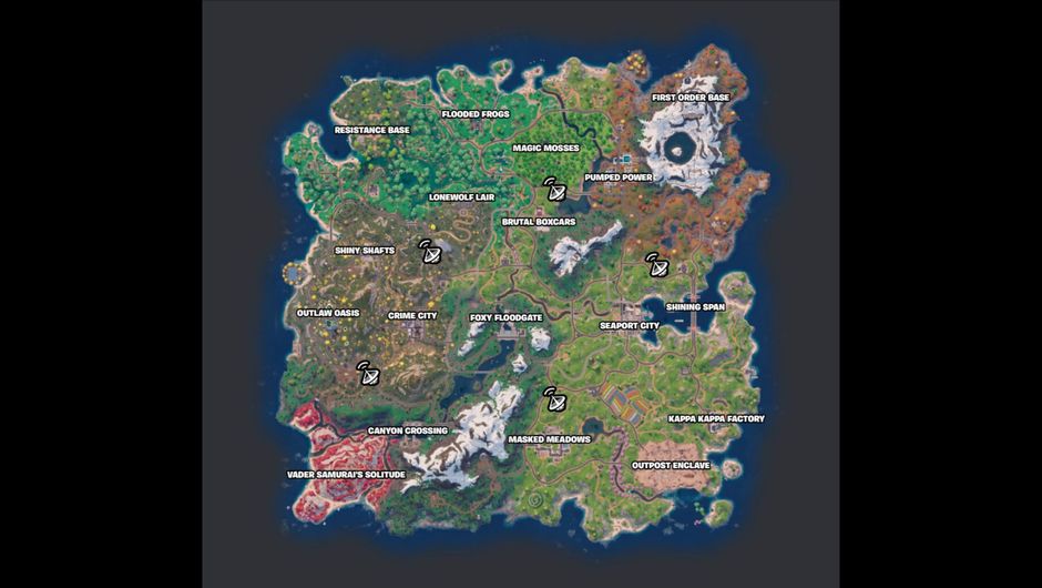 Fortnite: All Forecast Tower Locations in Chapter 6 Season 3