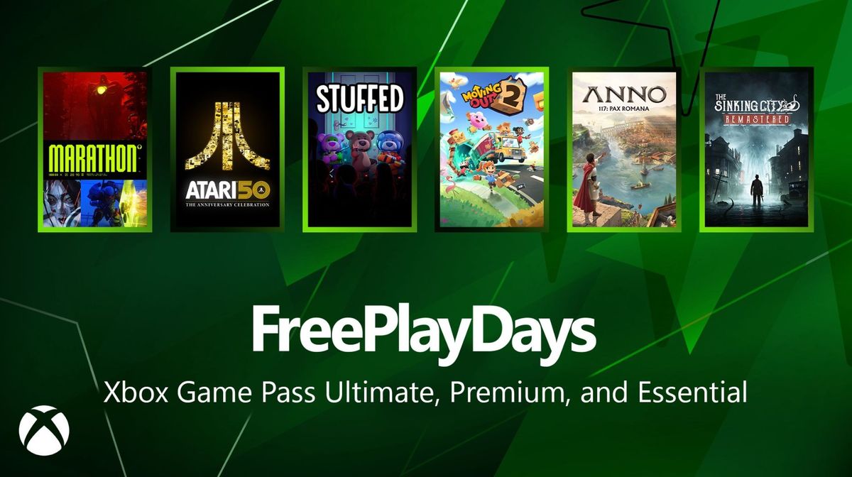 Xbox Free Play Days adds Marathon (Server Slam), Atari 50, Anno 117 ...