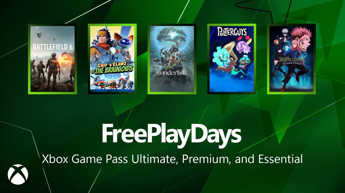 Xbox Free Play Days: Battlefield 6, Sunderfolk, Jujutsu Kaisen Cursed ...