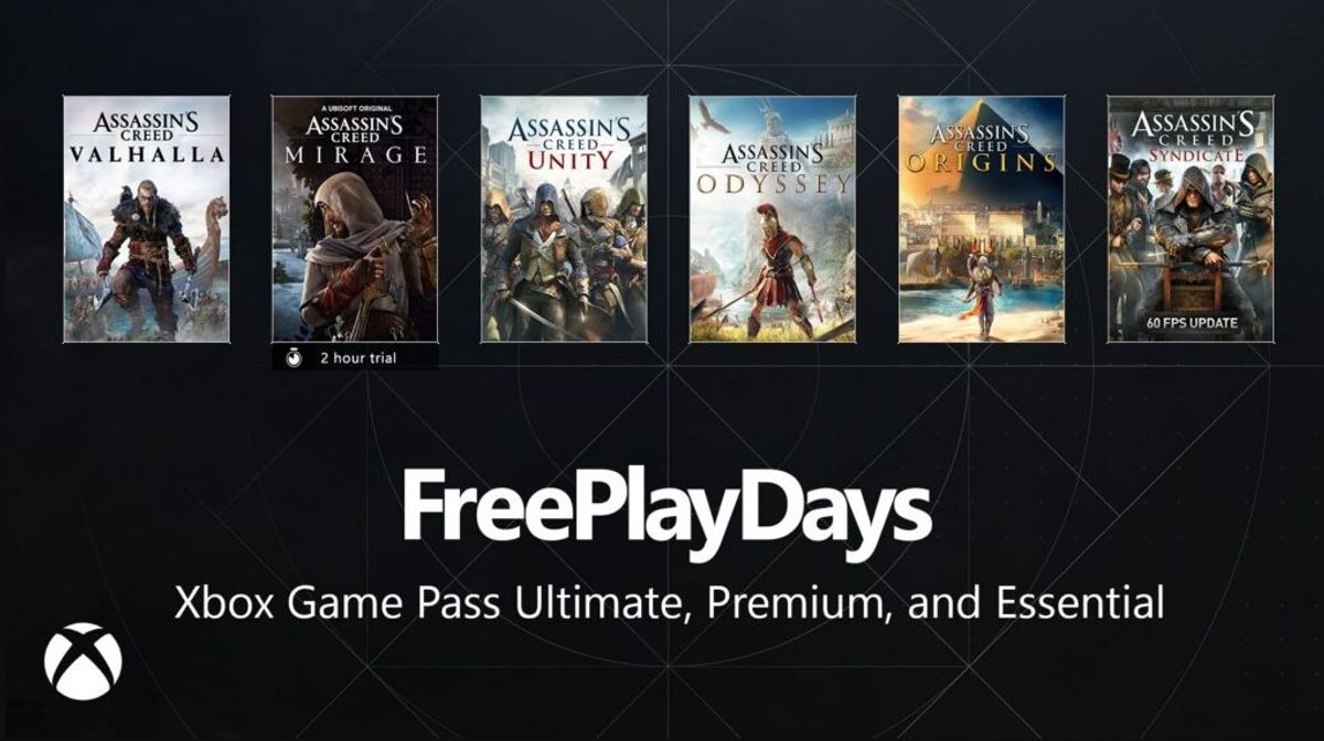 Assassin’s Creed Valhalla, Odyssey and more free in Xbox Free Play Days ...