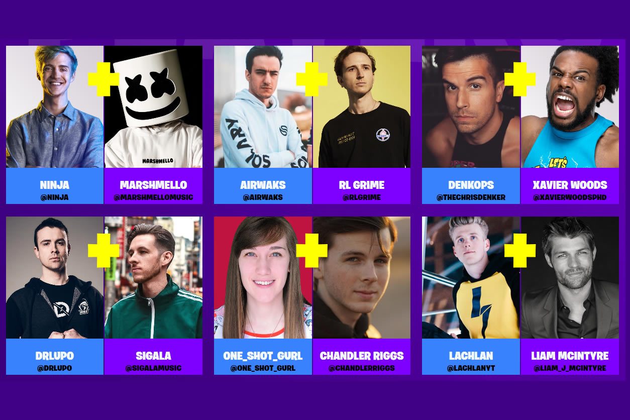 Fortnite Pro-Am sees Ninja and Marshmello teaming up | AltChar