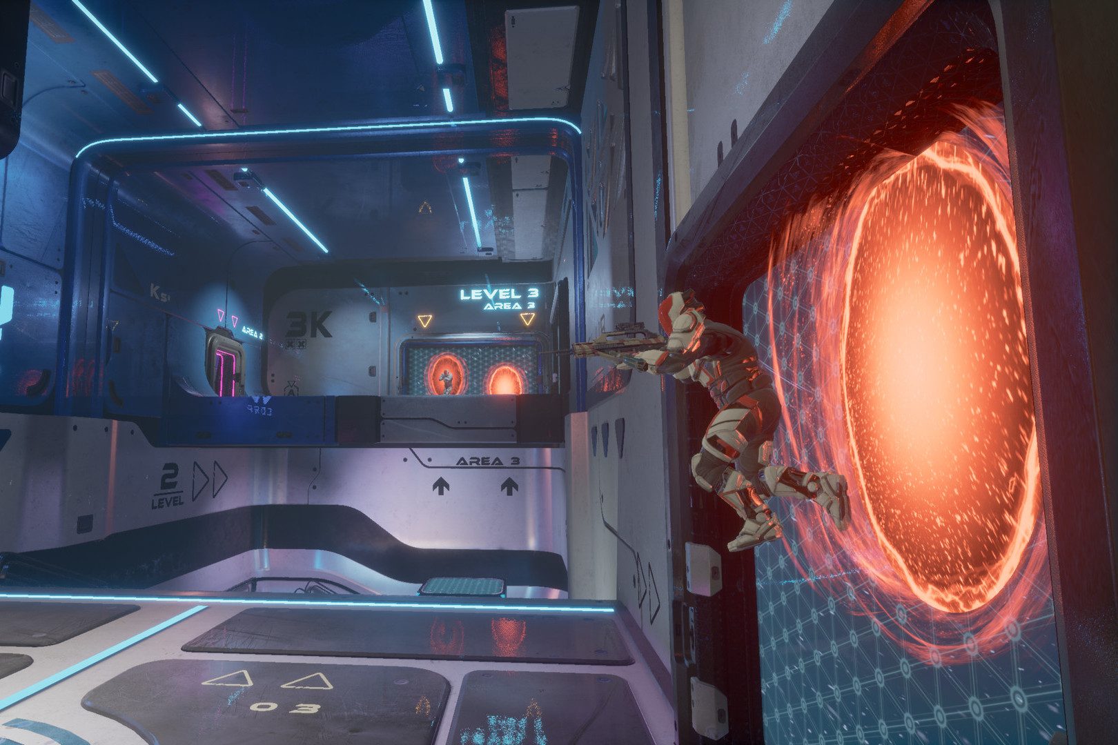 Splitgate player count on PlayStation has gone up since Halo Infinite's ...