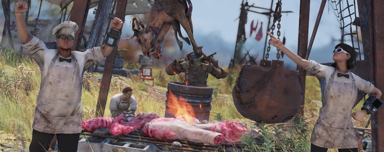 Fallout 76: Meat Week returns, double S.C.O.R.E., Minerva's Big Sale ...